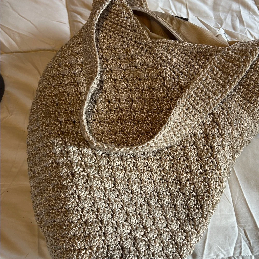 The Sak | Bags | The Sak Crochet Shoulder Bag In Beigetan | Poshmark